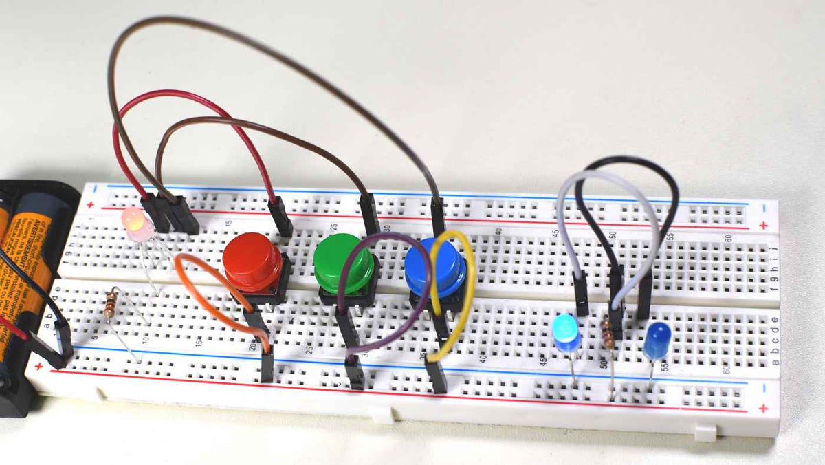 Working with Basic Electronic Components – 42 Electronics