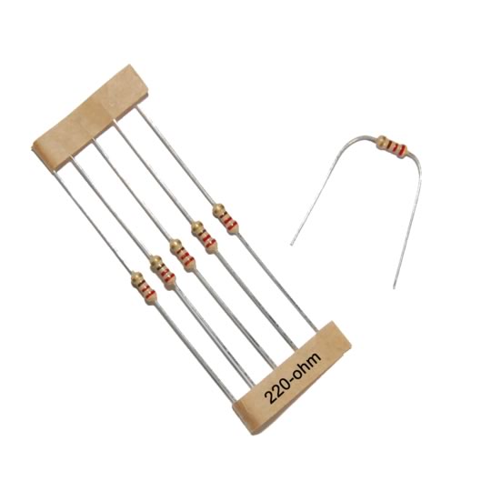 220-ohm Resistors – 42 Electronics